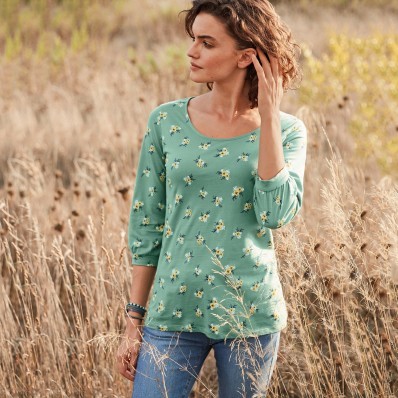 Trička a topy - dámská francouzská móda | blancheporte.cz